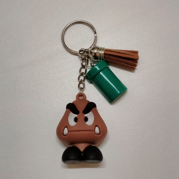 Other | New Goomba Keychain With Charm And Tassel | Poshmark